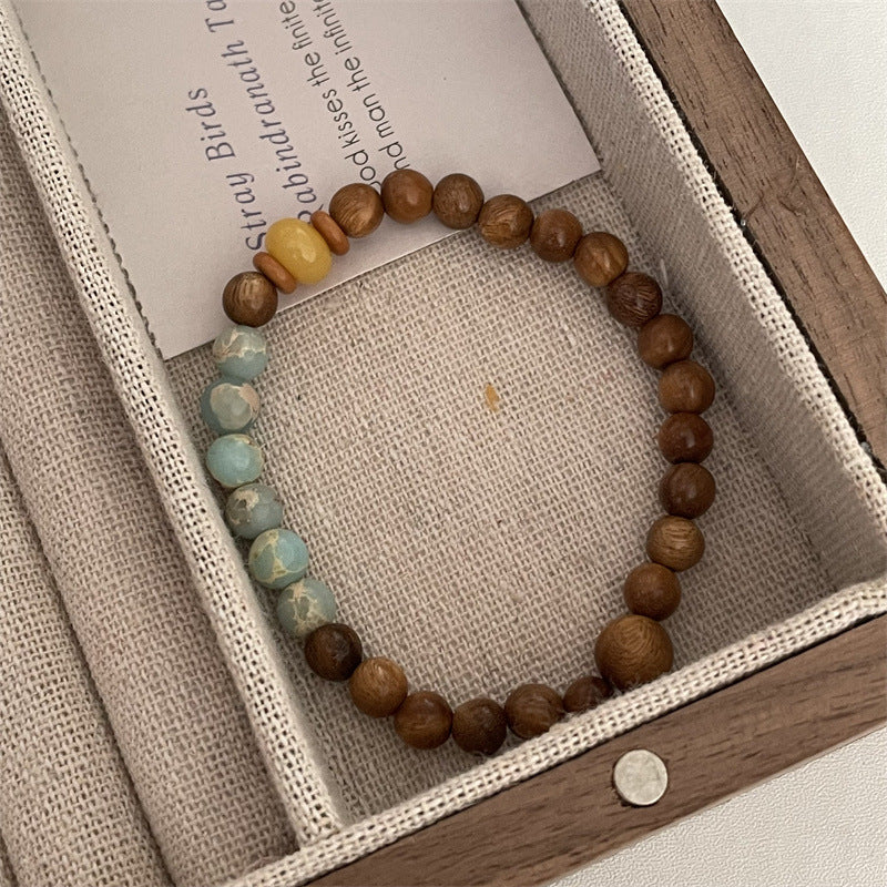 Style Ebony Natural Stone Niche Beaded Bracelets – Nutricaodiaria